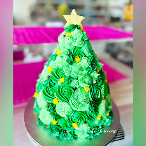 Christmas Tree Delight Cake – Cake Princess