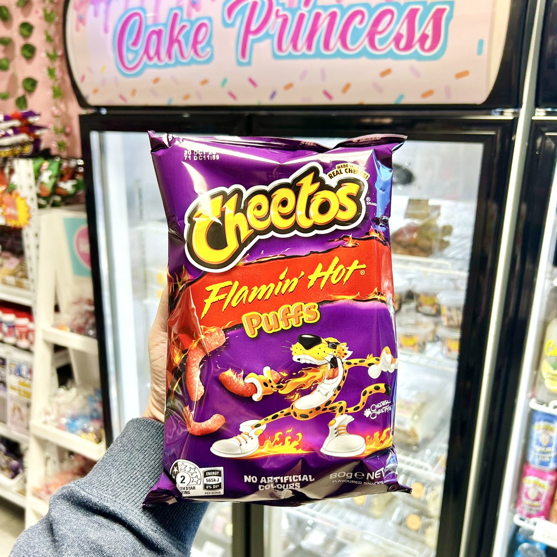 Cheetos Flamin Hot Puffs 80g – Cake Princess