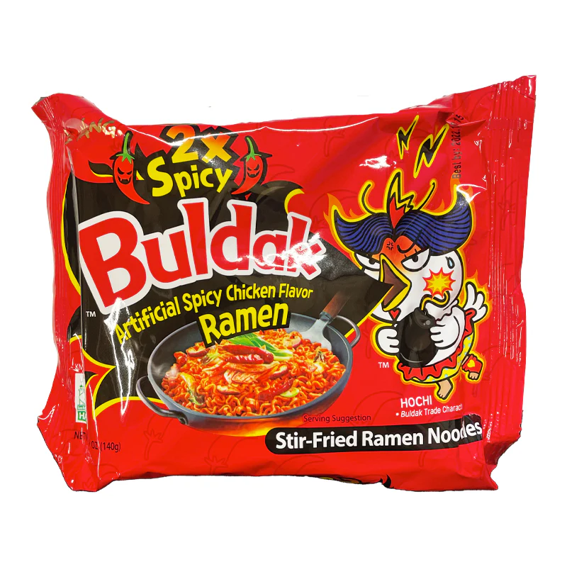 Samyang Buldak 140g – 2x Spicy Chicken – Cake Princess